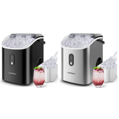 Nugget Countertop Ice Maker with Soft Chewable Pellet Ice - DailySteals