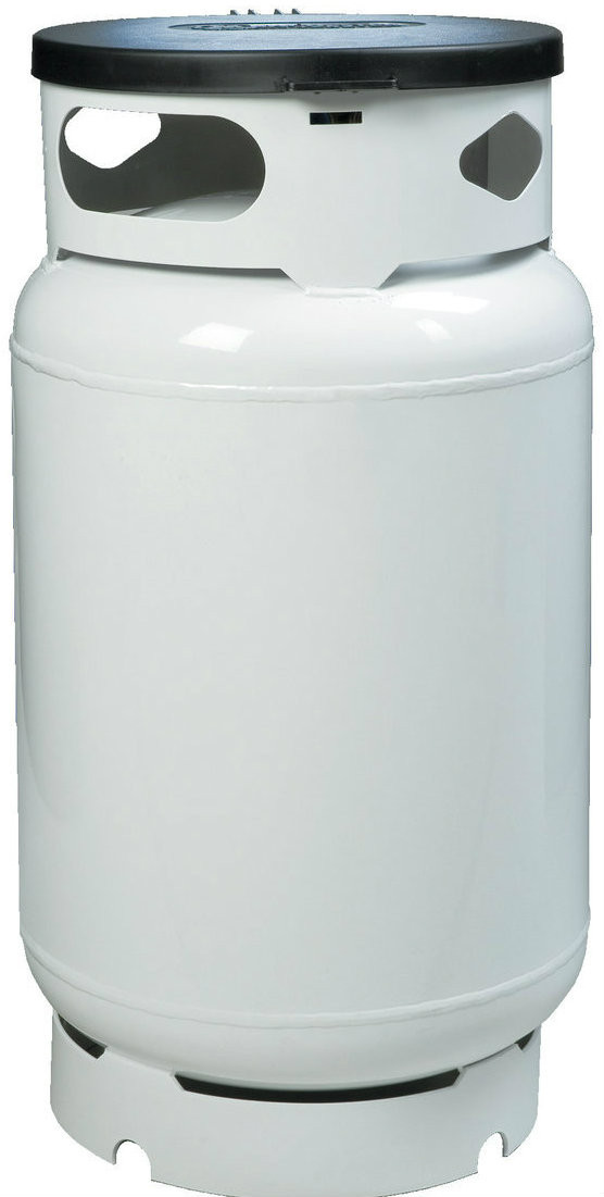 100 lbs (24 Gallon) Manchester Mini ASME Propane Tank with Multi-Valve ...