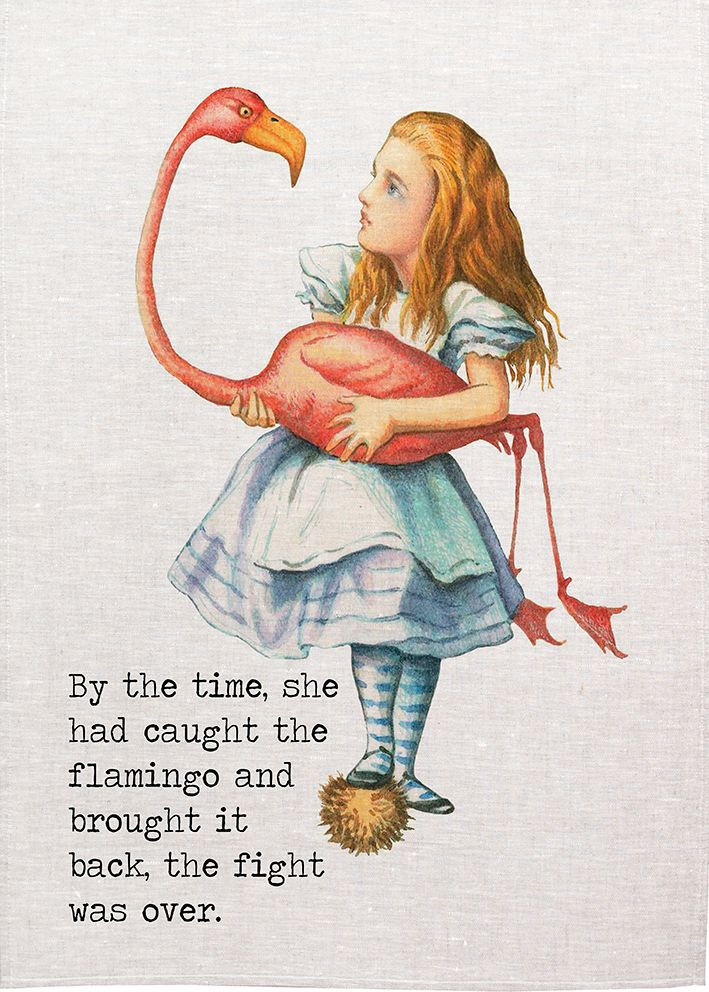 Alice In Wonderland Flamingo