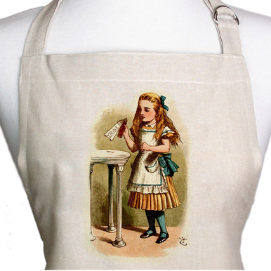 Alice In Wonderland Apron. Alice 03 Printed Apron
