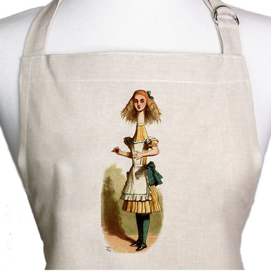 Alice In Wonderland Apron. Alice 05 Printed Apron