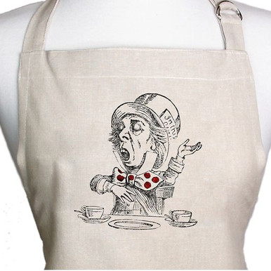 Alice In Wonderland Apron. Alice FS003BKRB Printed Apron