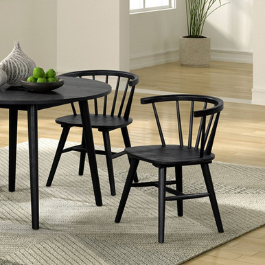 The Yate Round Dining Table (FM3102BK-RT) available at Yamada Furniture ...
