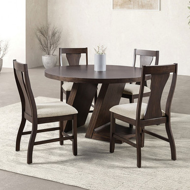 The Holsworthy Round Dining Table (FM3600ES-RT) available at Yamada ...