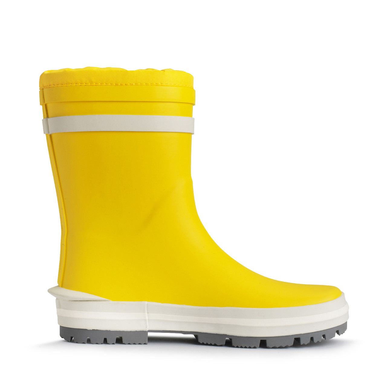 Big Puddle, Yellow water resistant wellies