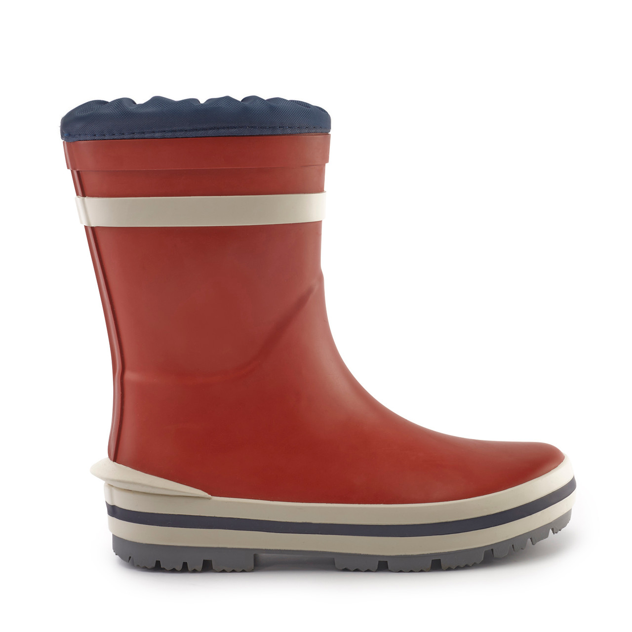 Big Puddle, Red slip on waterproof kids wellies