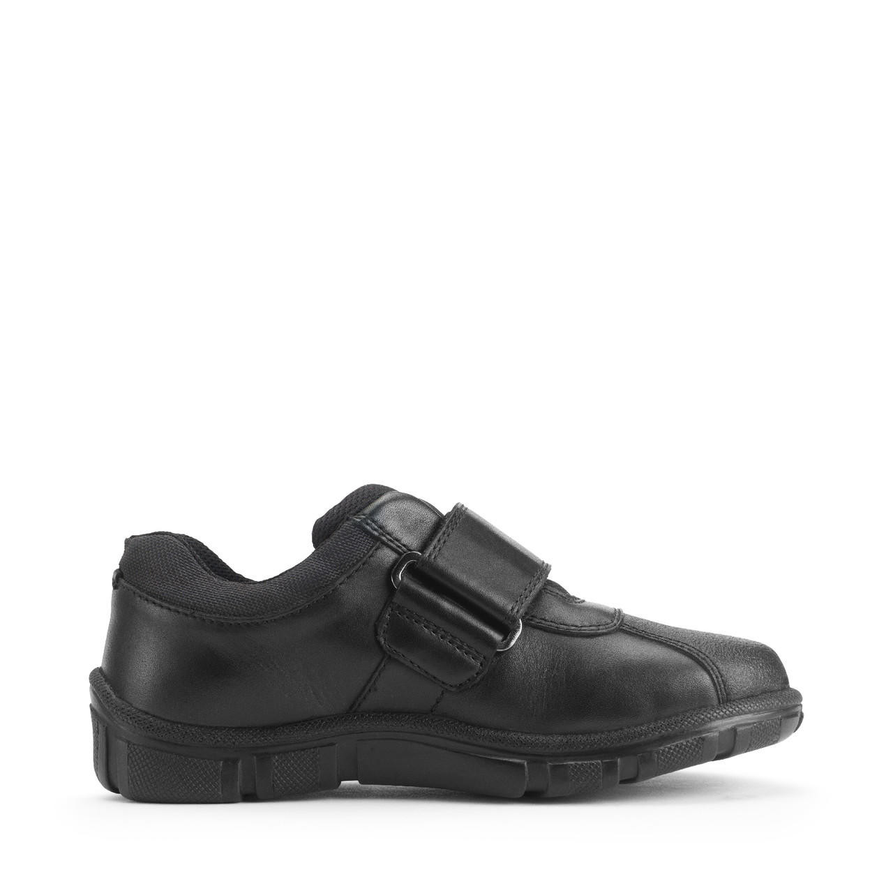 Atlas, Black leather Simply by Start-Rite boys rip-tape Dual-Fit school ...