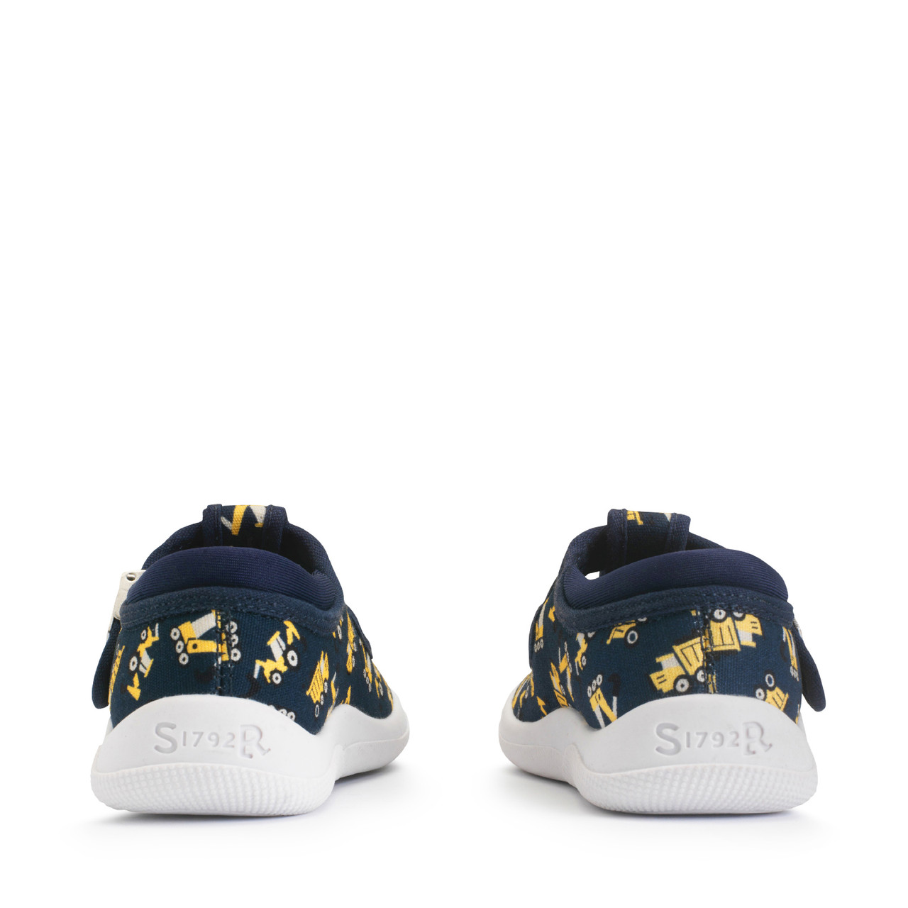 Wriggles, navy digger print T-bar girls boys buckle first walking shoes ...