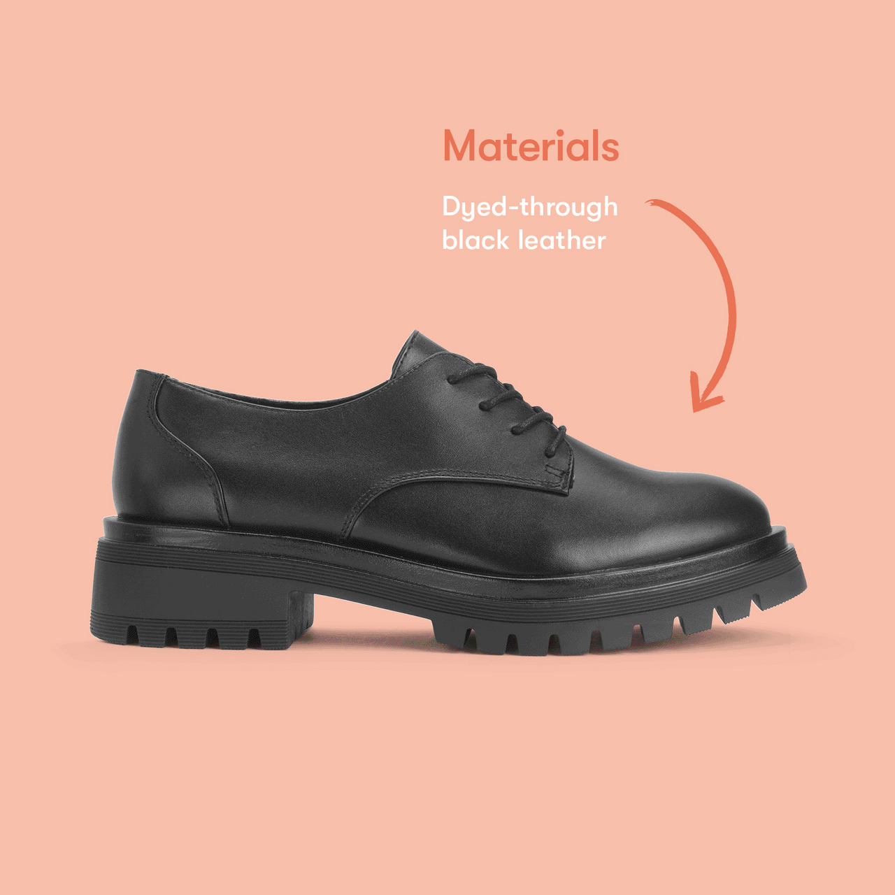 Barcelona, Black leather girls lace-up Angry Angels school shoes
