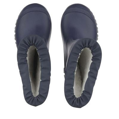 Mudbuster, Navy blue slip-on waterproof wellies