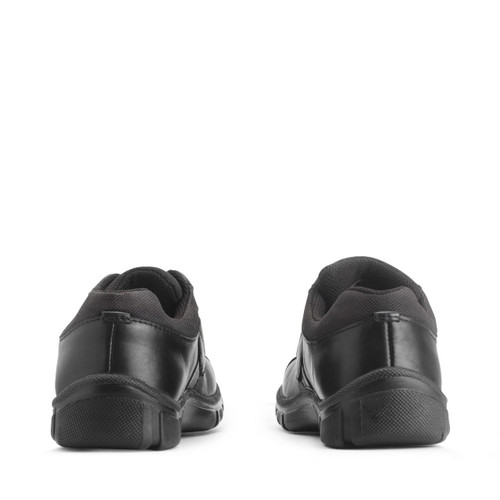 Atlas, Black leather Simply by Start-Rite boys rip-tape Dual-Fit school ...
