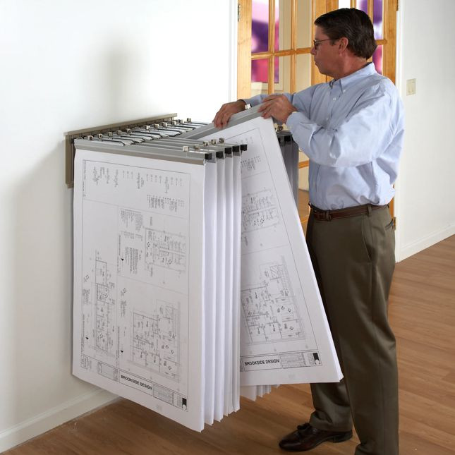 Blueprint Pivot Wall Rack | Alfaplanhold