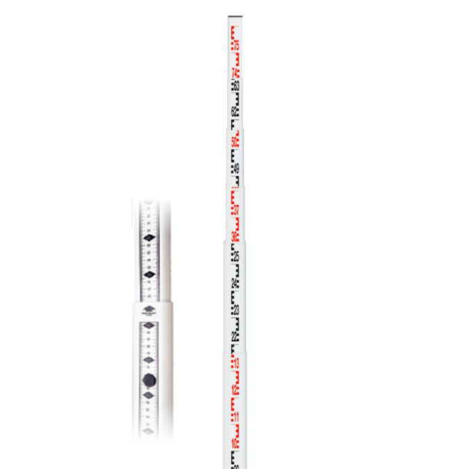 Site Pro Fiberglass Leveling Rod Metric E Face | AlfaPlanHold