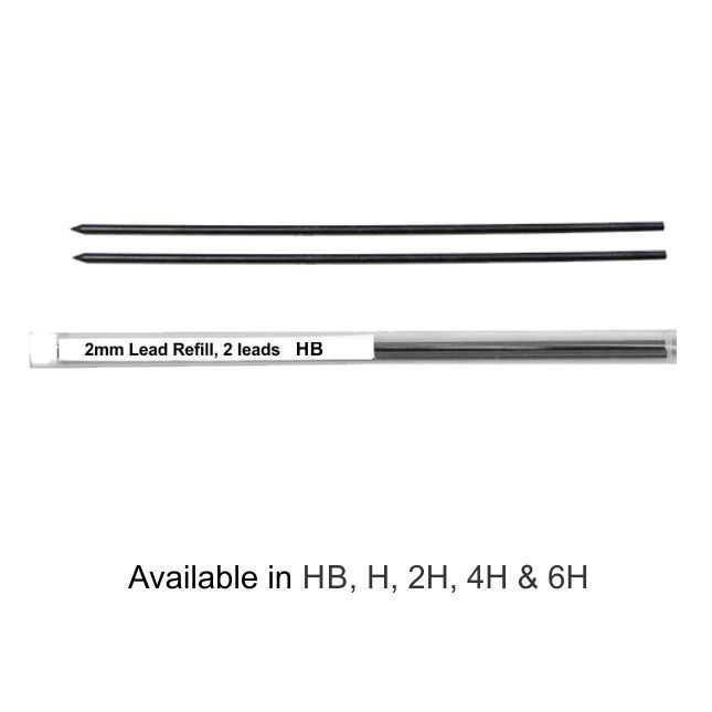 2mm Graphite Leads HB Pack | Alfaplanhold