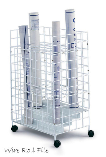 Safco Wire Roll File - 24 Compartment - 3088 | Alfaplanhold