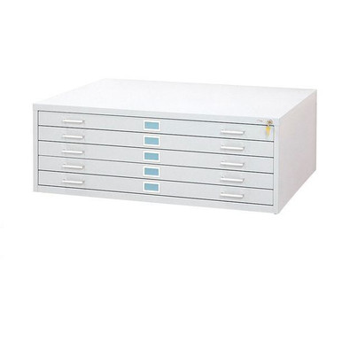 5-Drawer Steel Flat File for 24x36 Documents | AlfaPlanhold Inc.
