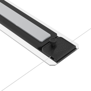 Mobile Parallel Ruling Straightedge w Derlin Rollers | AlfaPlanhold Inc.