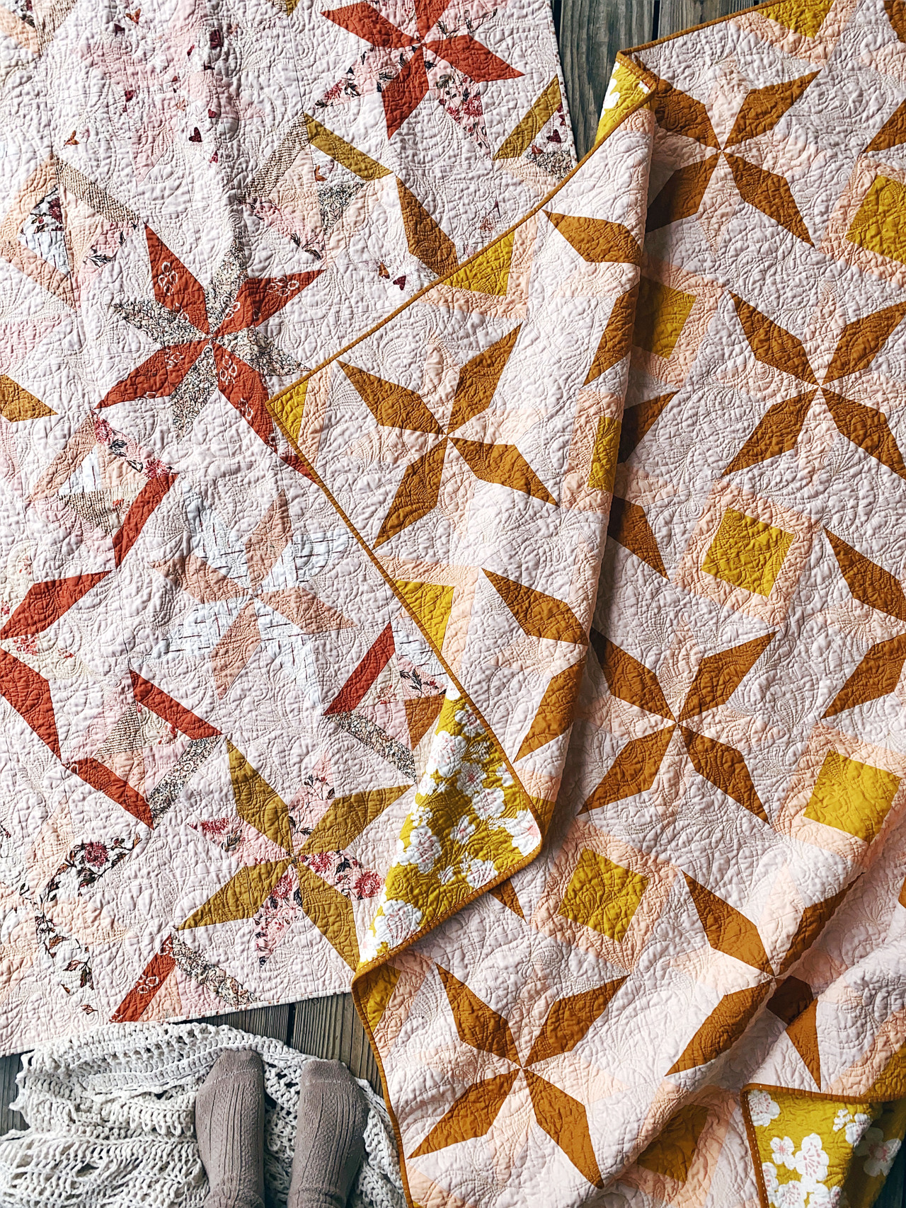 LaLa Fancy Quilt Pattern - PDF - Automatic Download - Meander + Make