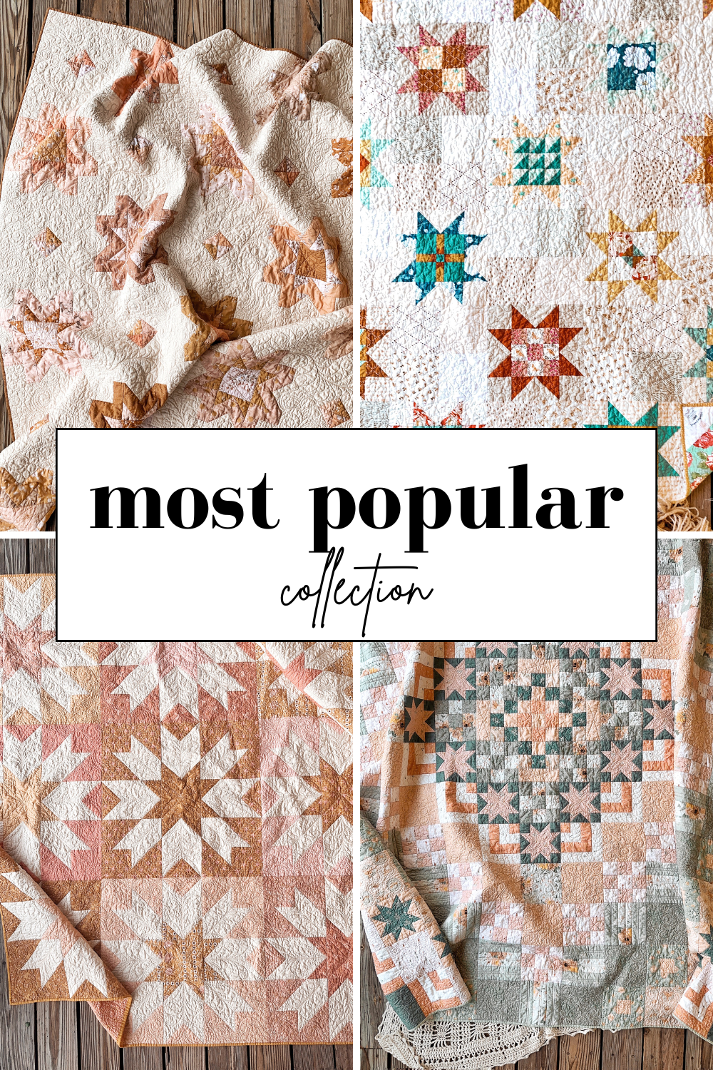 MOST POPULAR Quilt Pattern Collection - 4 Paper Booklets ...