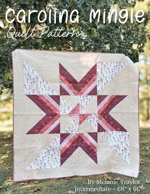 Carolina Mingle Quilt Pattern - PDF (SCQ-105PDF)