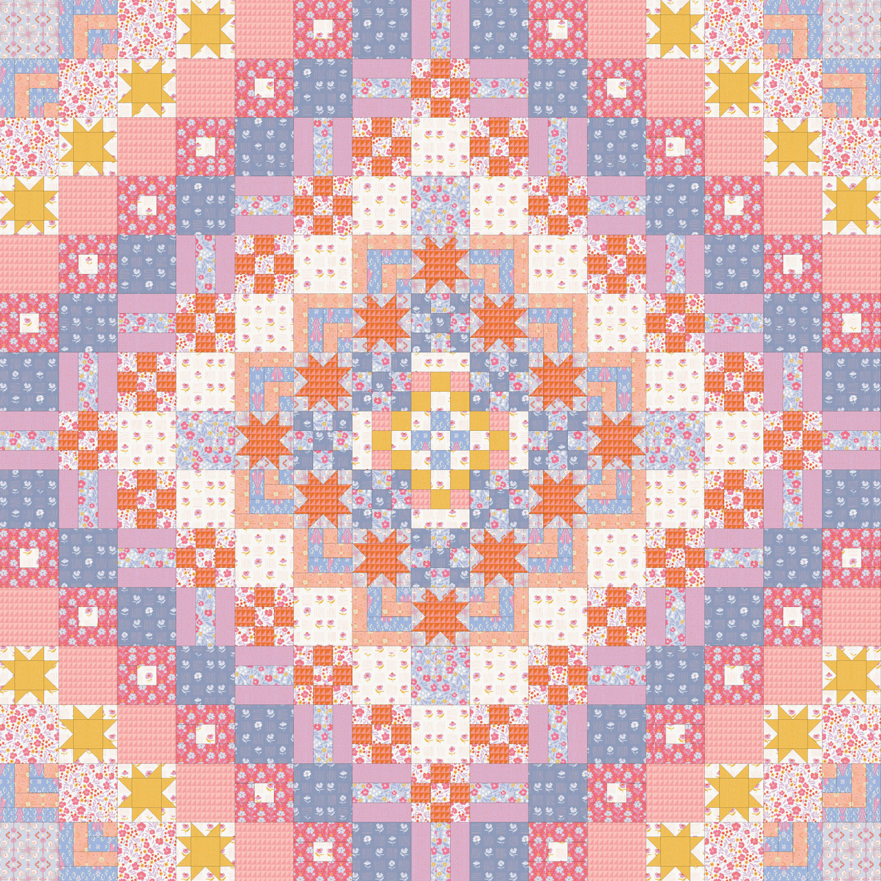 Kits - Inner Beauty Quilt - Meander + Make