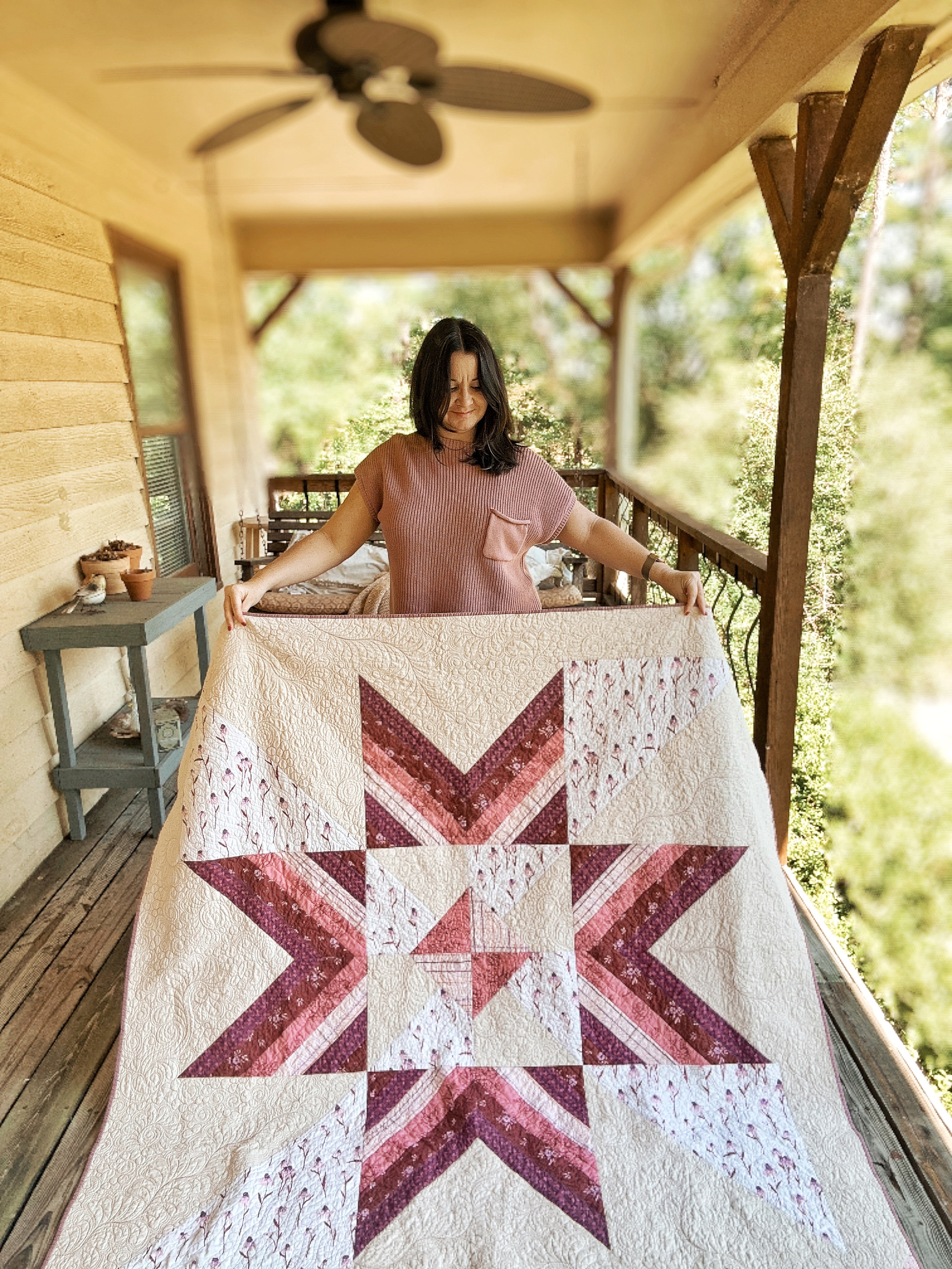 Carolina Mingle Quilt Pattern - Paper Pattern (SCQ105)