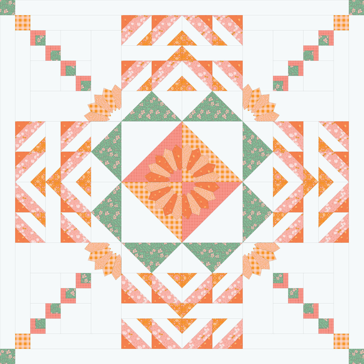 Kits - Morning Sun Quilt - Meander + Make