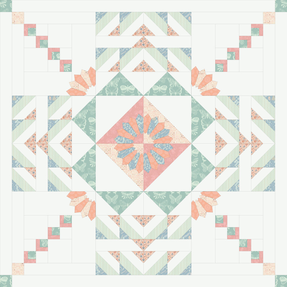 Kits - Morning Sun Quilt - Meander + Make