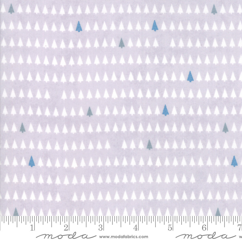 Moda Fabrics - Trees Silver - Chill - Zen Chic - Meander + Make