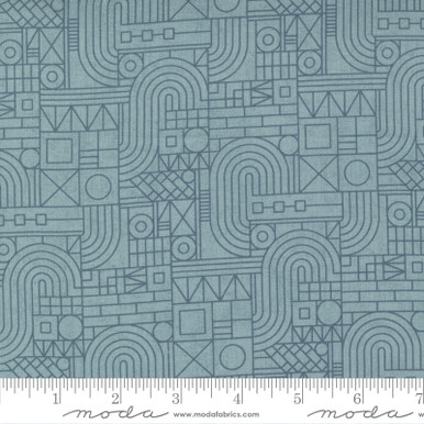 Form Composed- Decorum - Basic Grey - Moda Fabrics (30682-16)