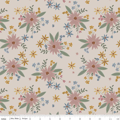 Gigi’sGarden Linen - Honey Locust by Amber Johnson of Riley Blake