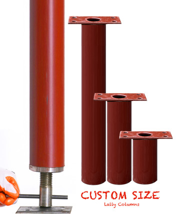 Lally Column | 4" Diameter | Custom