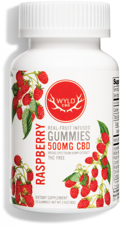 Wyld CBD Real-Fruit Infused Gummies 25mg