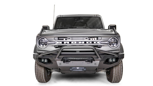 Fab Fours Matrix Front Bumper With Pre-Runner For 2021+ Ford Bronco