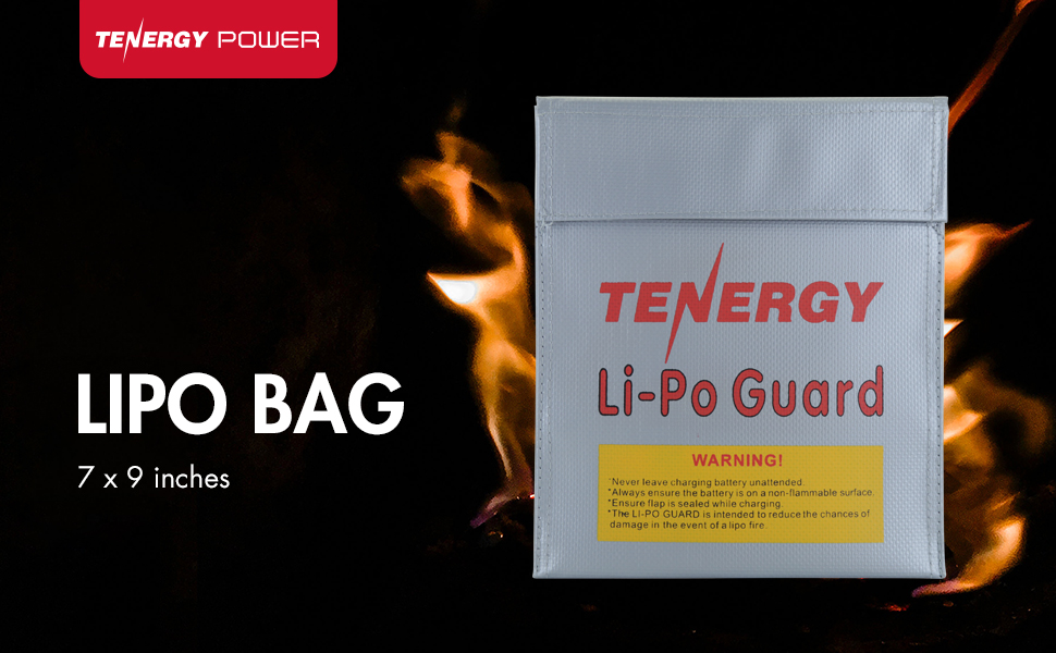 Tenergy Fire Retardent Lipo safe bag - Tenergy