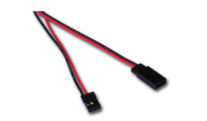 Tenergy Male & Female Hitec Connectors w/ 22AWG Wire - Tenergy