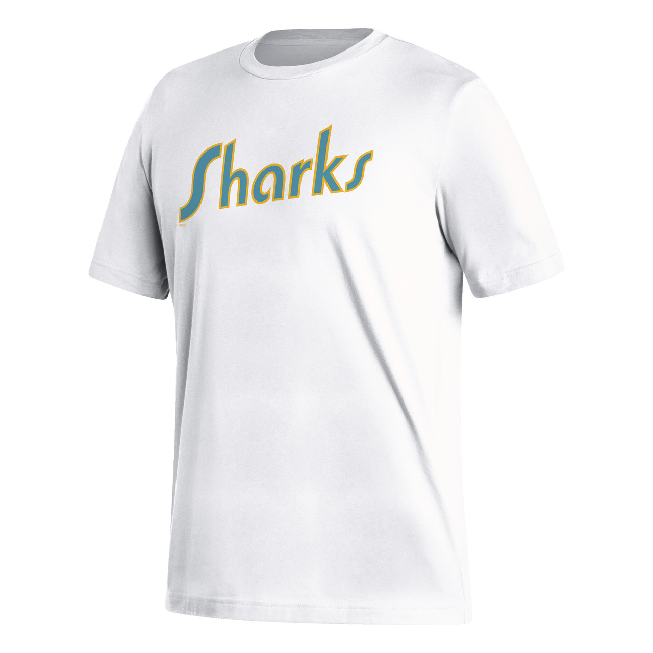 Unisex San Jose Sharks Adidas Sharks Reverse Retro Erik Karlsson 65 Tee