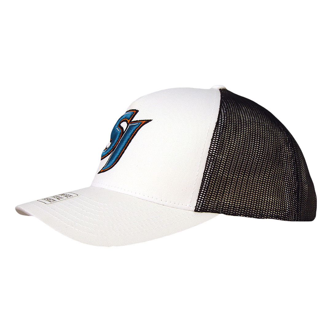 San Jose Barracuda CCM SJ Logo Mesh Trucker Hat