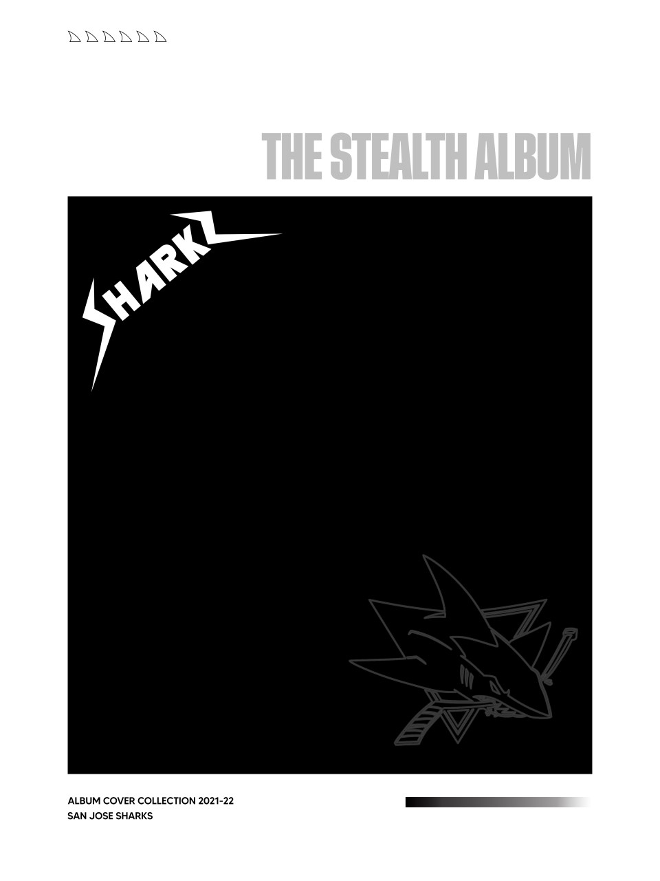 San Jose Sharks Album Cover Collection The Stealth Album Poster