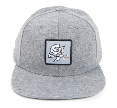 San Jose Barracuda Sportiqe 6 Panel SJ Logo Pro Snapback Hat