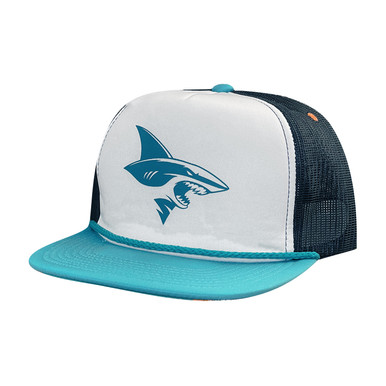 San Jose Sharks Sport Design Sweden Shoulder Shark Foam Trucker Hat