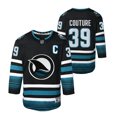 Youth San Jose Sharks Cali Fin 3rd Alternate Jersey - Logan Couture #39