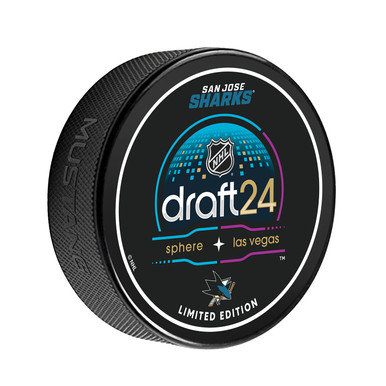 San Jose Sharks Draft Giveaway Puck