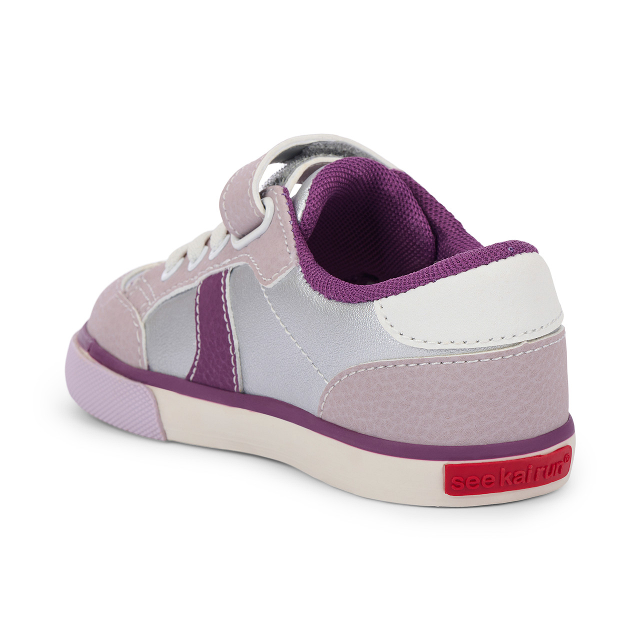 Connor Silver Leather - See Kai Run