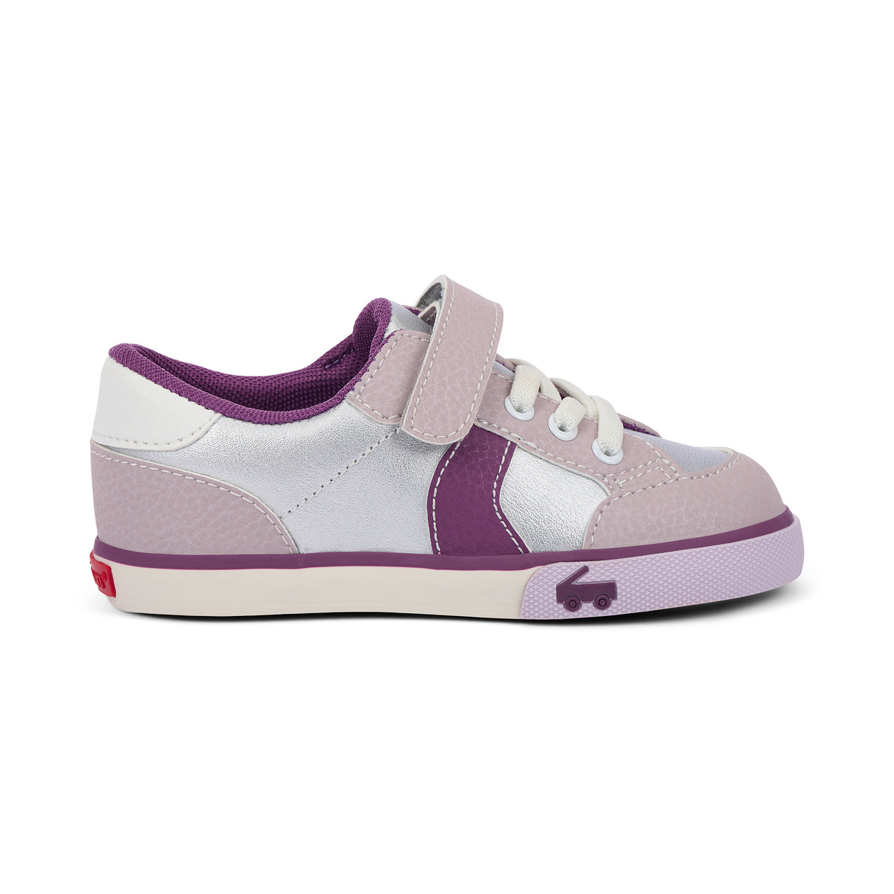 Connor Silver Leather - See Kai Run