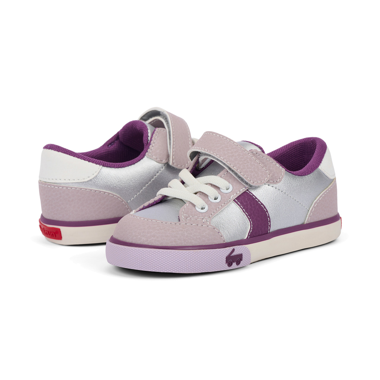Connor Silver Leather - See Kai Run