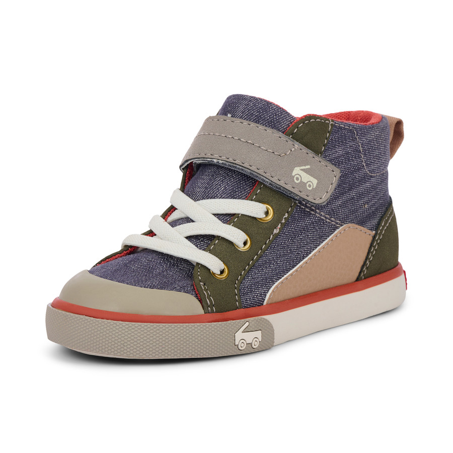 Dayton Gray Denim/Olive
