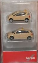 Herpa N-Scale Taxi Cab Set (2pk)