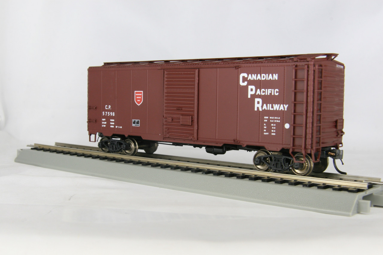 1108B Pacific Western Rail Systems HO 40' Mod AAR Newsprint Boxcar ...