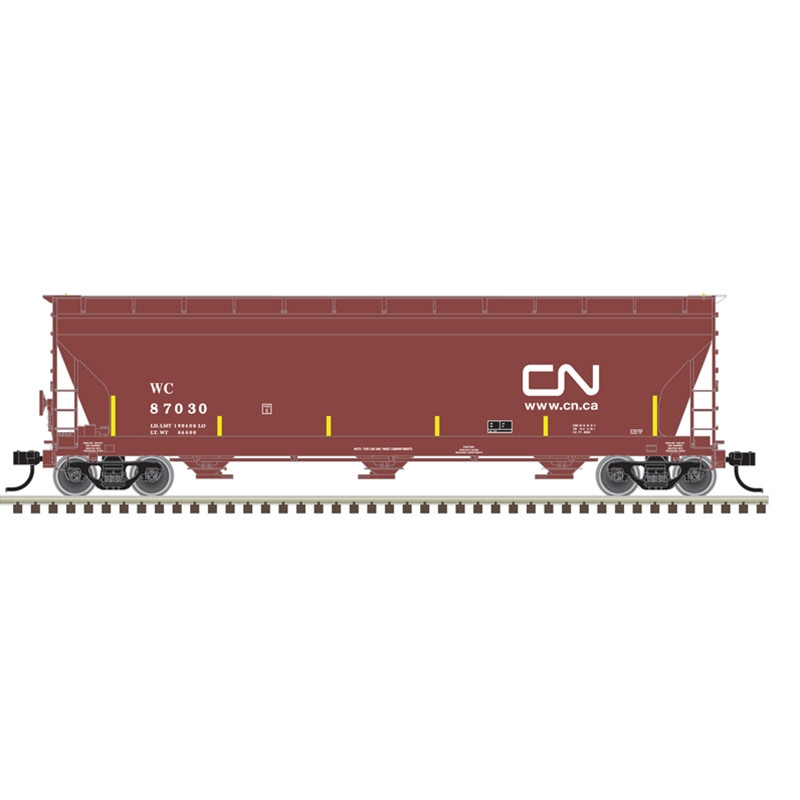 20006948 - ATLAS HO 4650 CENTERFLOW HOPPER WISCONSIN CENTRAL [CN] #87017